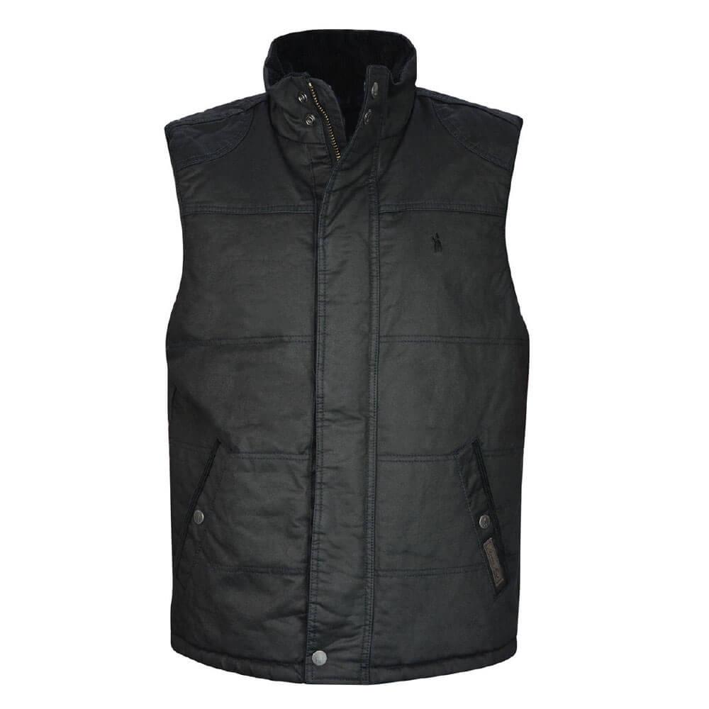 Men's Thomas Cook John Faux Oilskin Vest – Diamond K Country